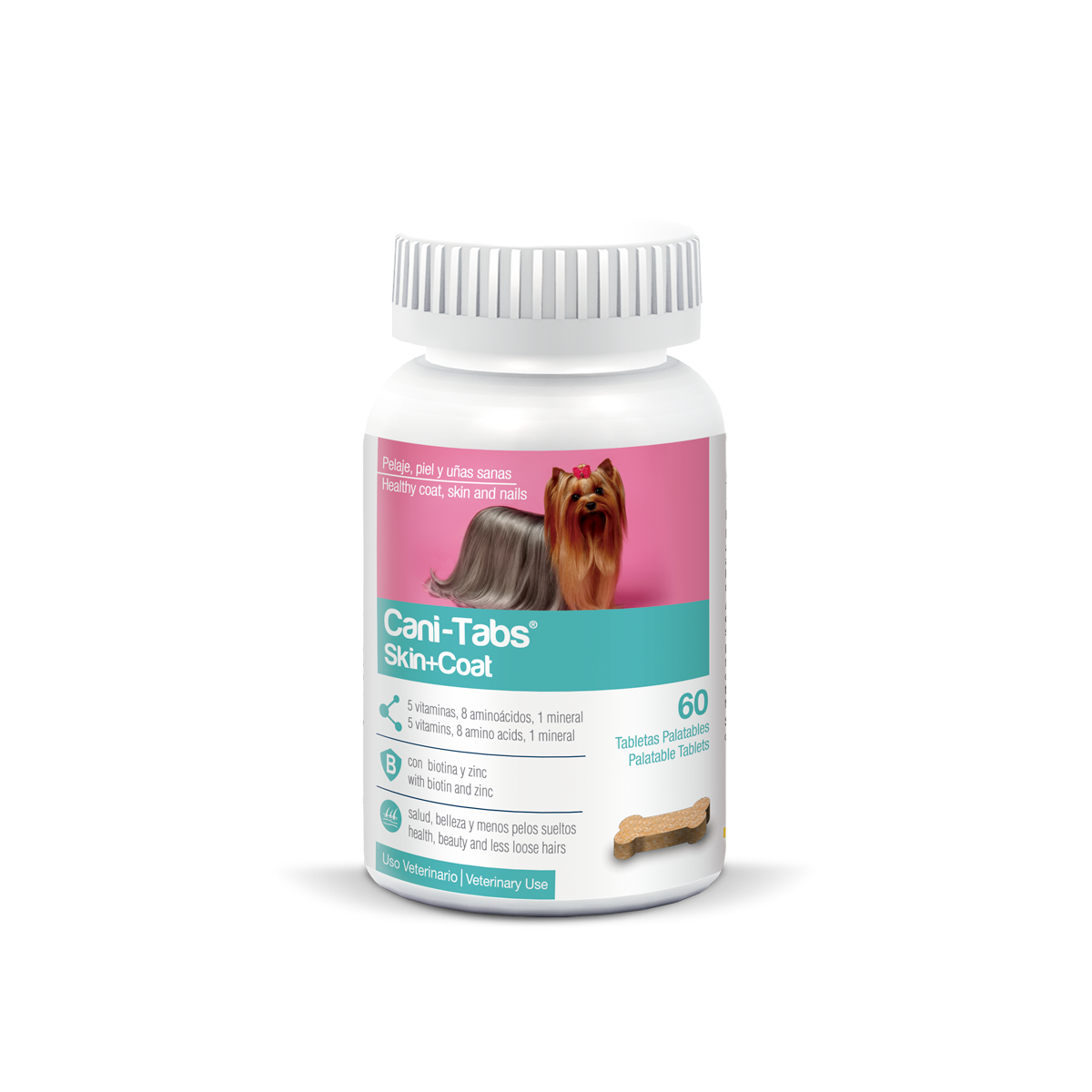 Cani-Tabs Skin + Coat | 60 Tab